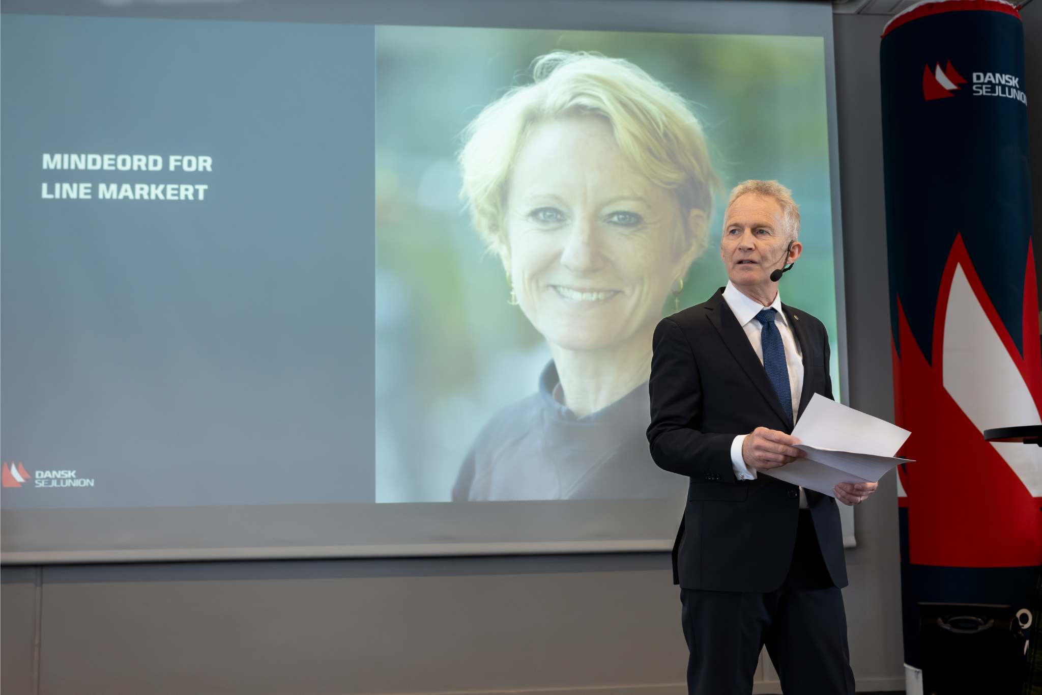 Mindeord om Line Markert